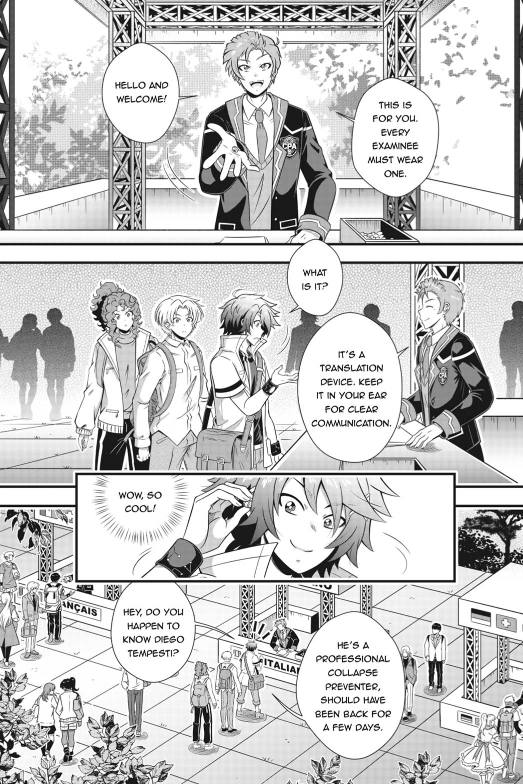 Collapse Preventer Academy - Chronicles Manga Magazine
