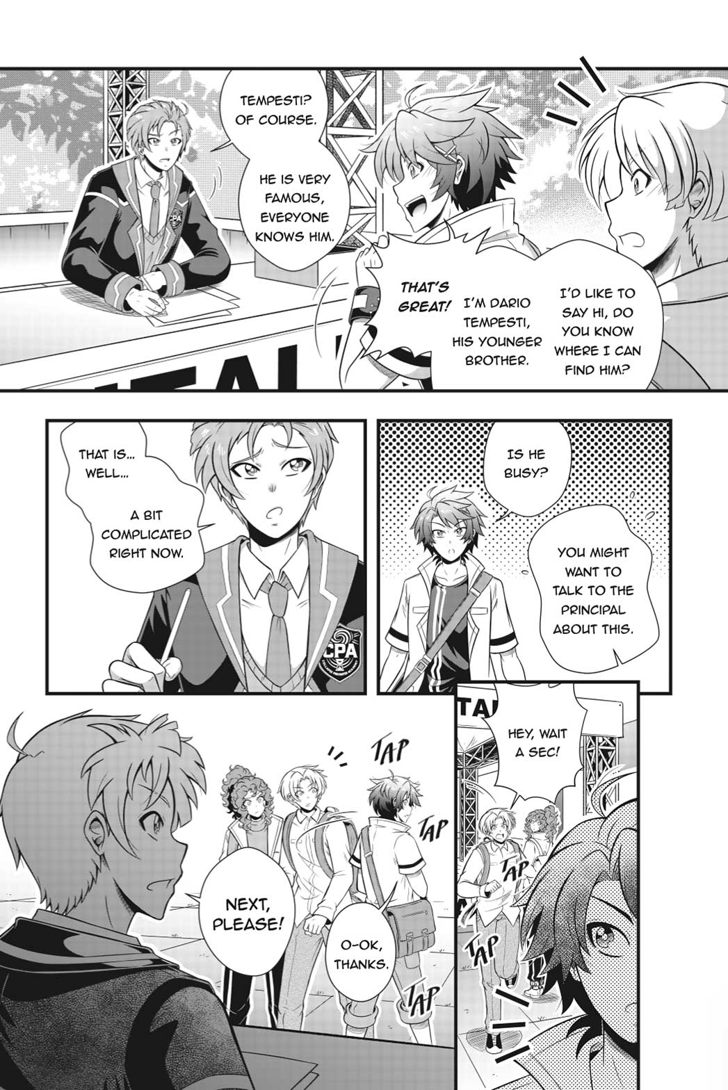 Collapse Preventer Academy - Chronicles Manga Magazine