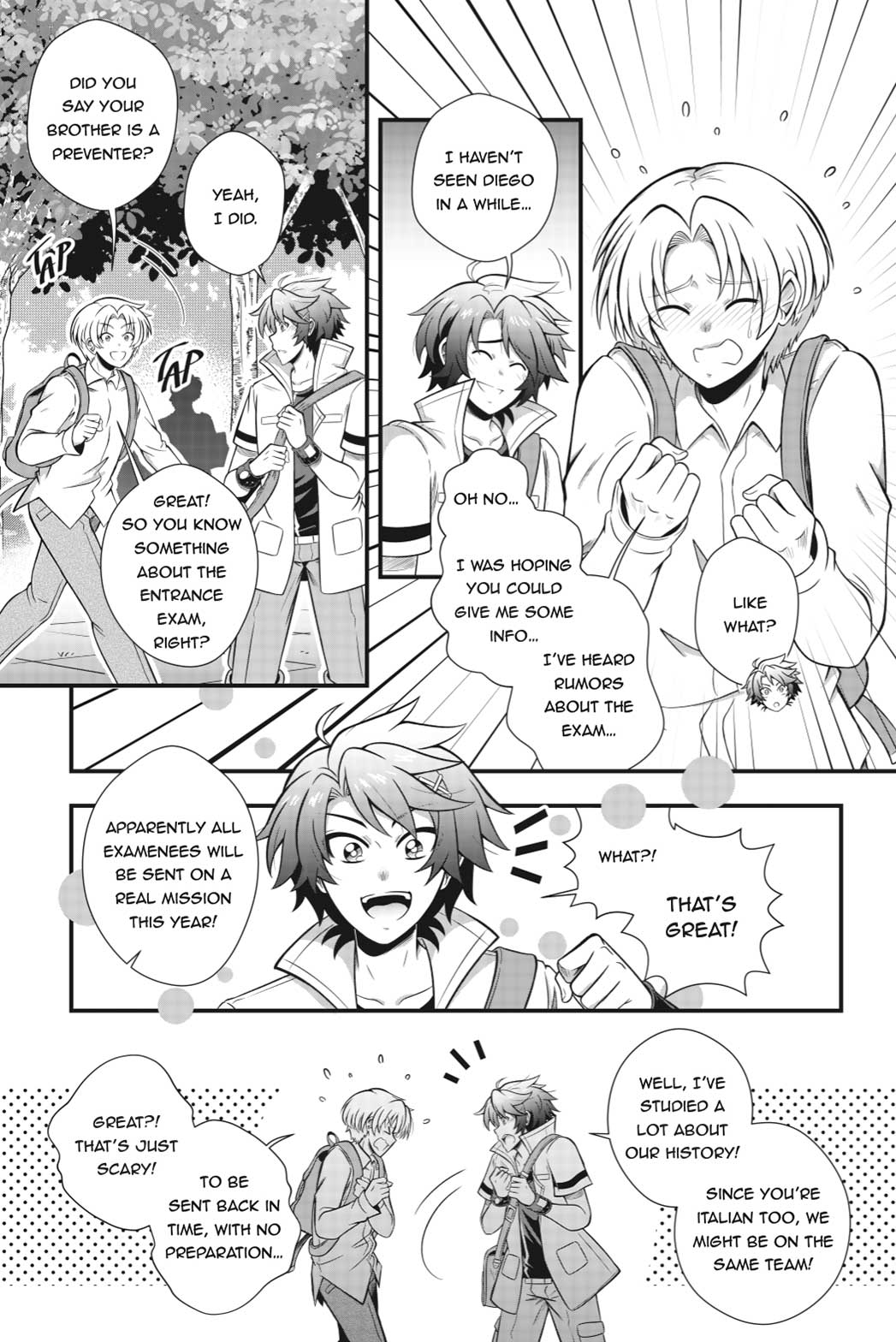 Collapse Preventer Academy - Chronicles Manga Magazine